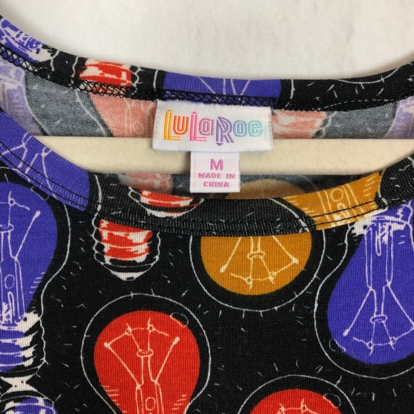 LuLaRoe | Dresses | Rare Lularoe Lightbulb Carly Dress Size Medium ...